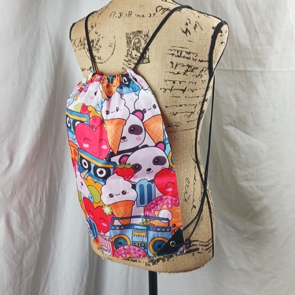 unbranded | Bags | Kawaii Emoji Drawstring Bag Reusable Gift Sack ...